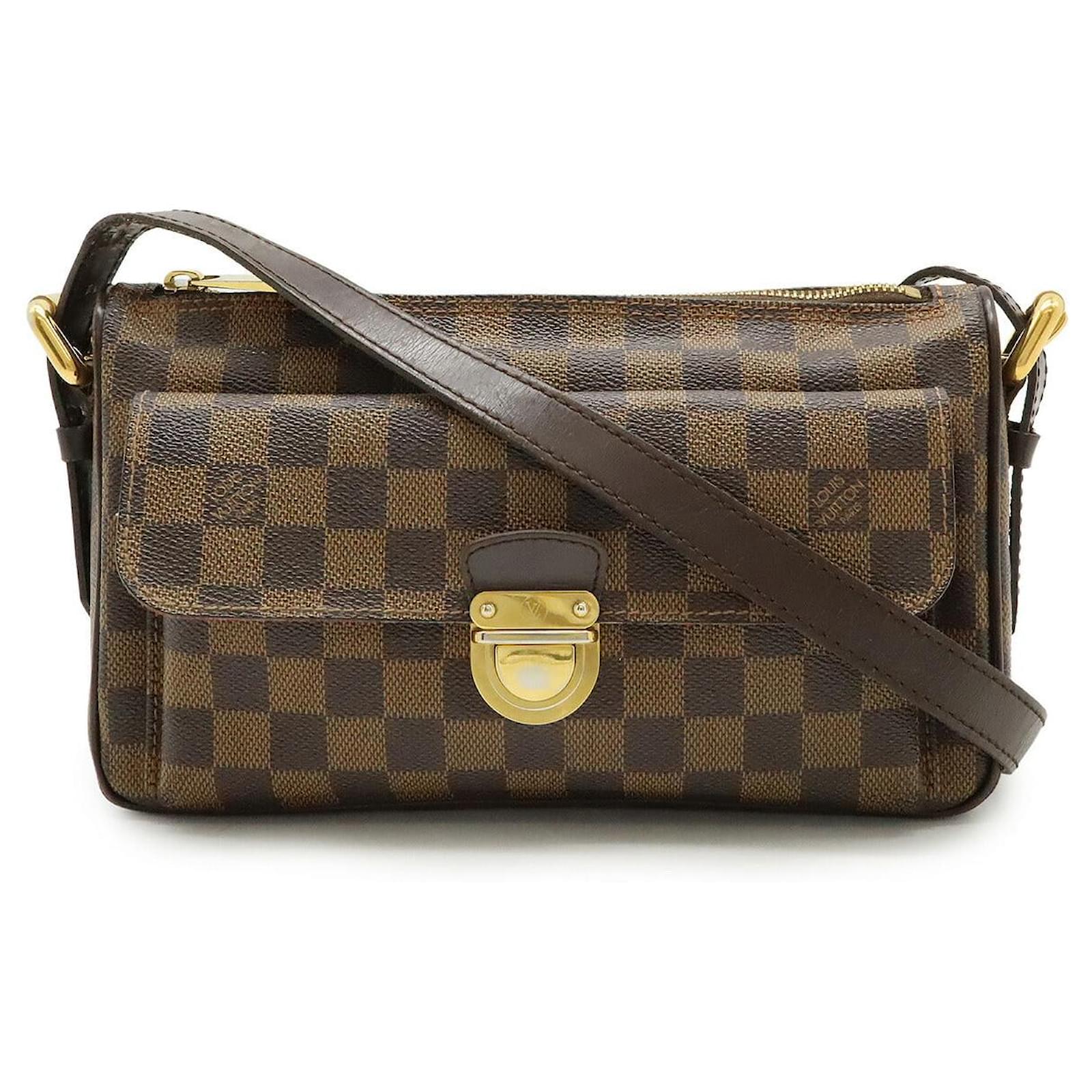 Louis Vuitton Damier Ravello GM Shoulder Bag Brown Cloth ref.2570081 ...