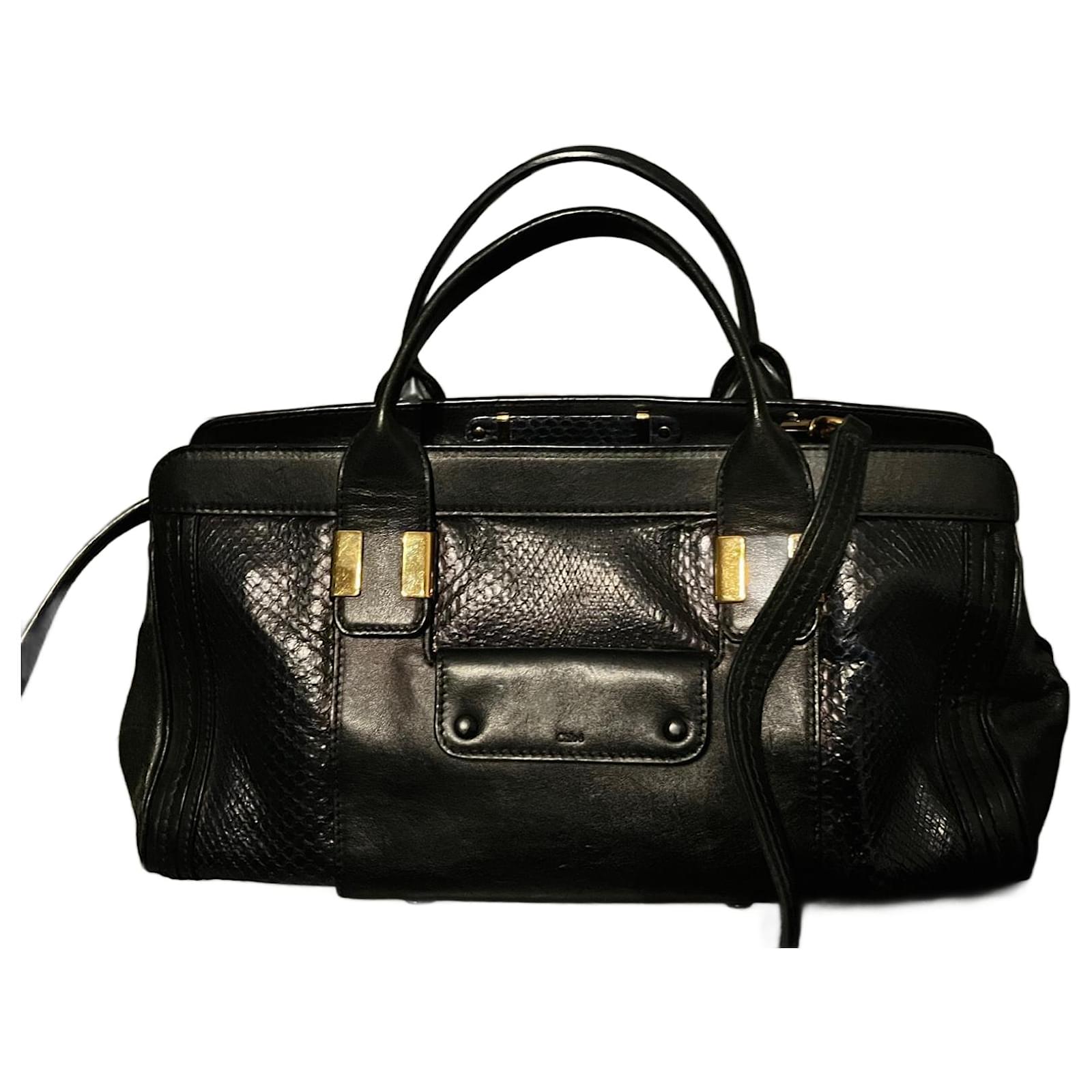 Chloé Alice Black Leather ref.2579112 - Joli Closet