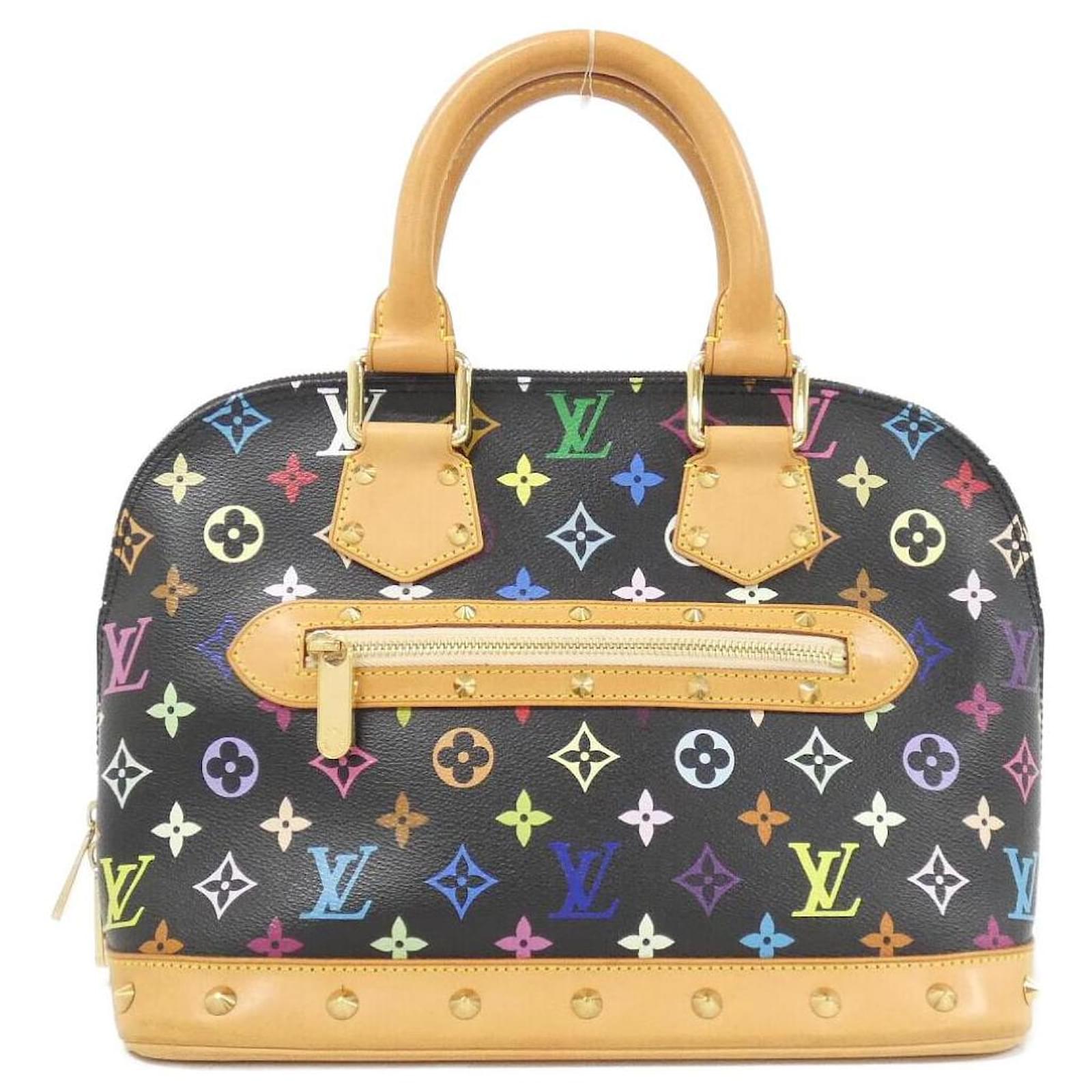 Louis Vuitton Multicolore Coated Canvas Bag Black Cloth ref.2581345 ...