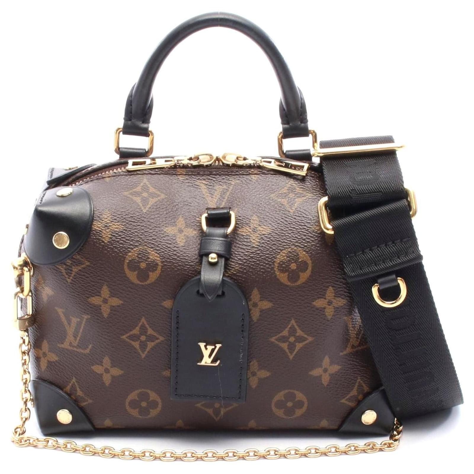 Louis Vuitton Monogram PVC Leather Handbag Brown Cloth ref.2582238 ...