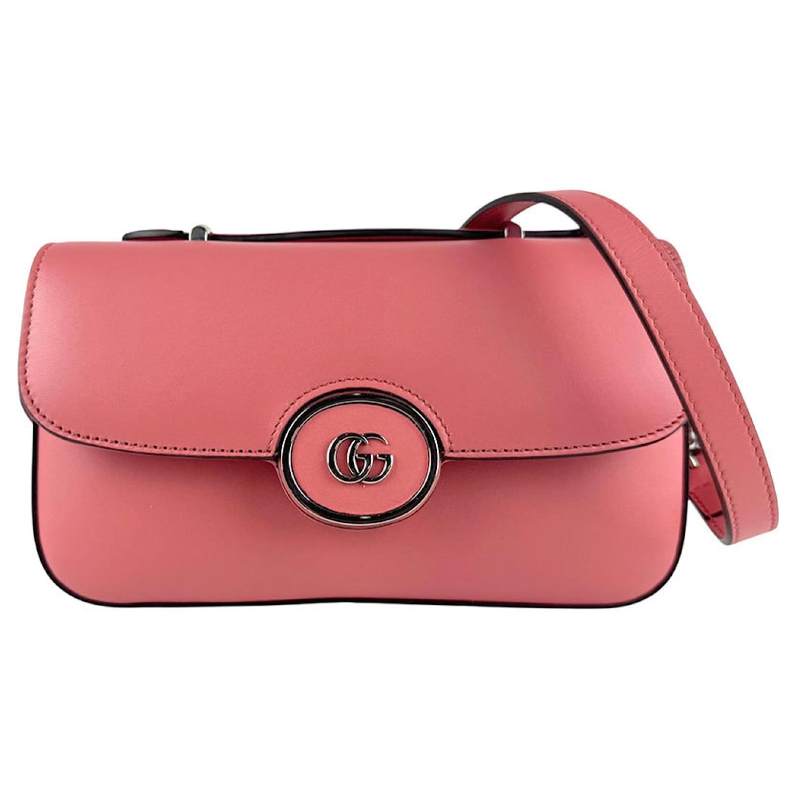 Gucci Pink Leather Shoulder Bag ref.2584269 - Joli Closet