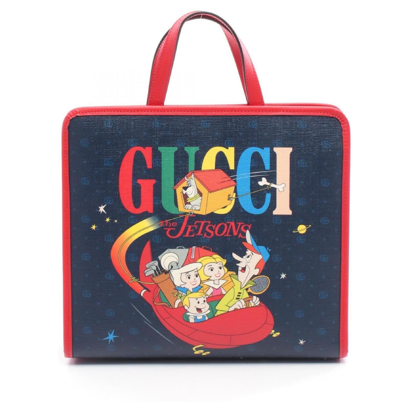 Gucci x The Jetsons Children's Tote Bag Red Multiple colors Navy blue ...