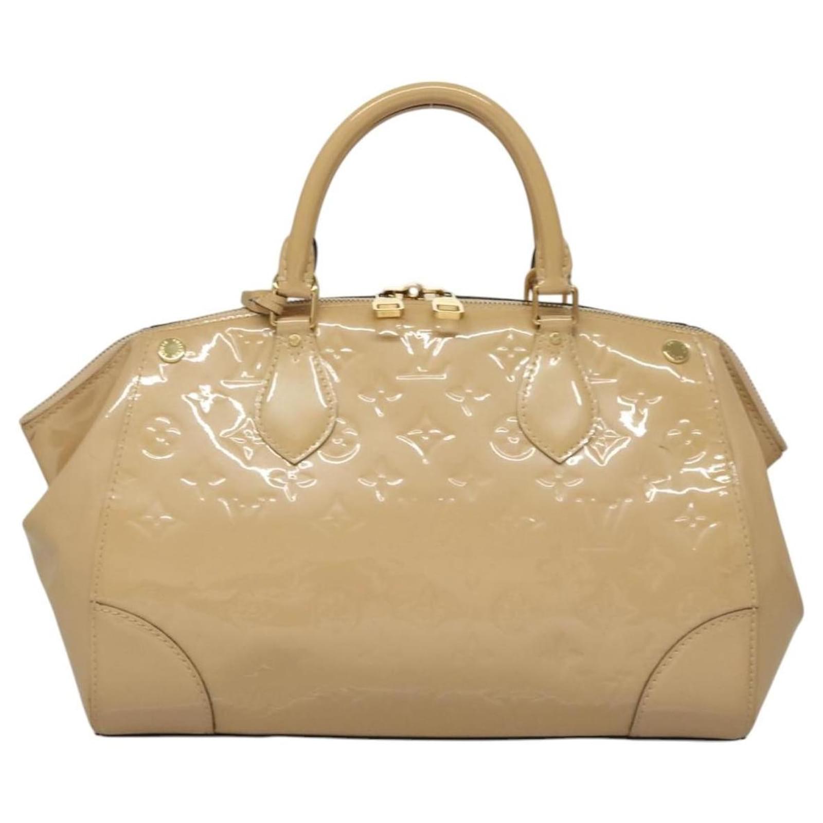 Louis Vuitton Santa Monica Handbag Monogram Vernis Beige ref.2587755 ...