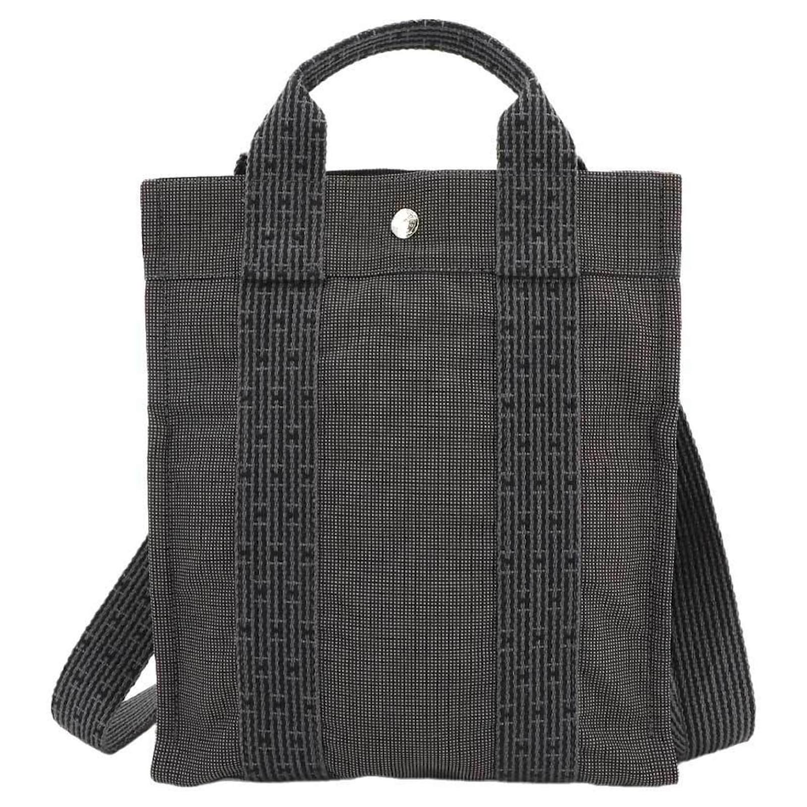Hermès Hermes Her Line Sac Ad PM Backpack Brown Cloth ref.2589117 ...