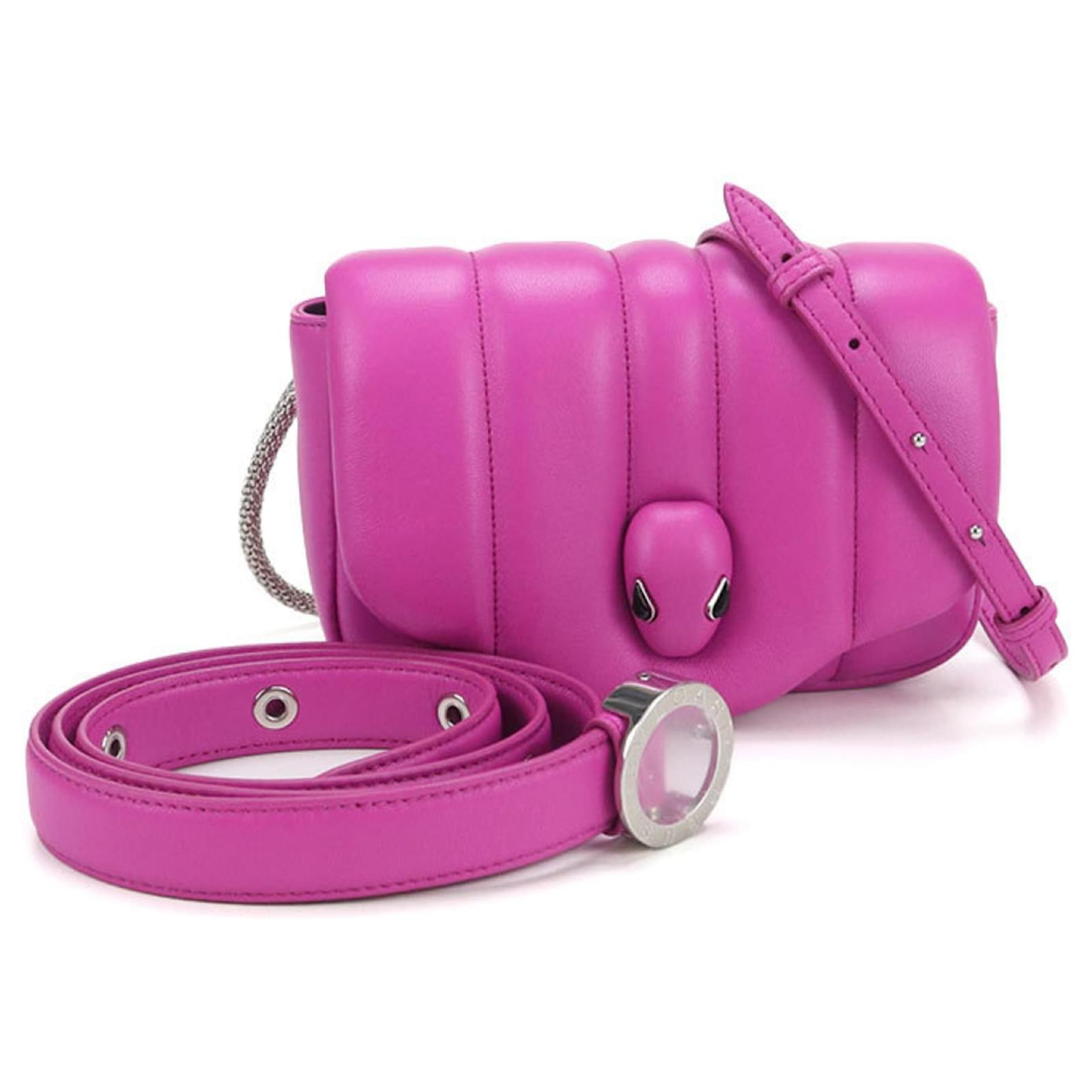 Bulgari Bvlgari Ambush Collaboration 2-Way Serpenti Shoulder Bag Pink ...