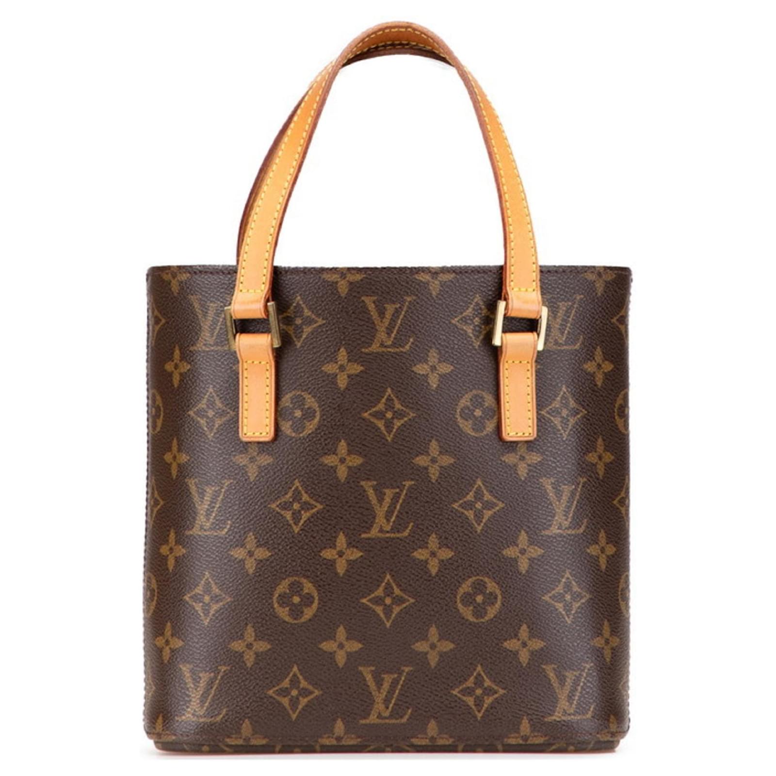 Louis Vuitton Monogram Vavin PM Handbag Tote Bag Brown Leather Plastic ...