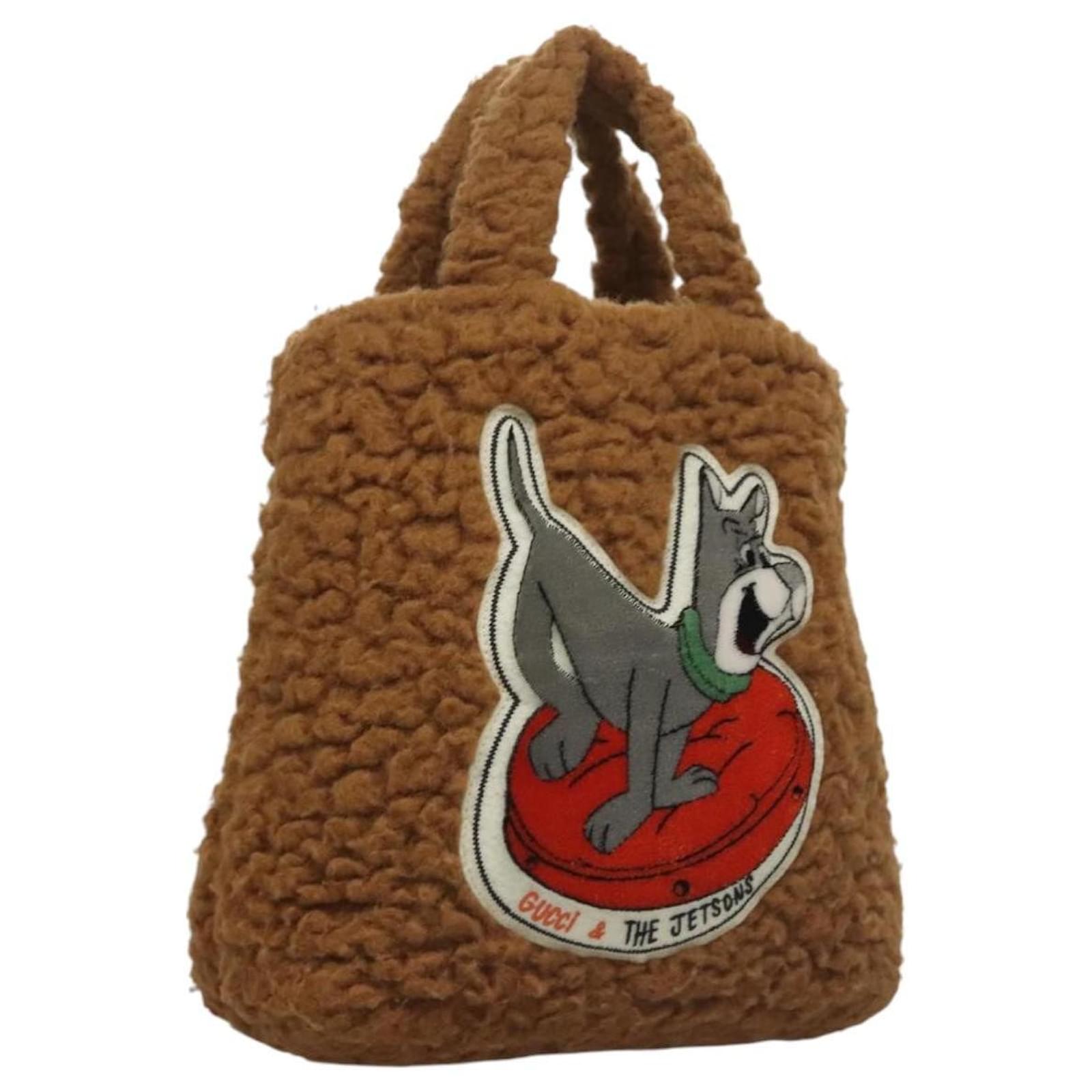 Gucci x The Jetsons Children's Tote Wool Brown ref.2601362 - Joli Closet