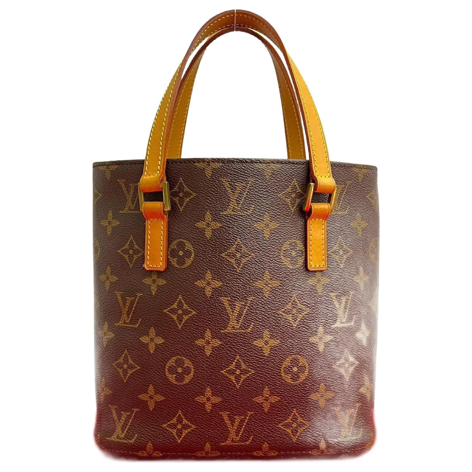 Louis Vuitton Vavin PM Monogram Leather Tote Bag Brown Cloth ref ...