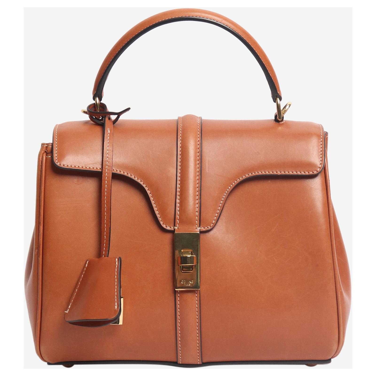 Céline Tan small 16 bag (Sold) - Joli Closet