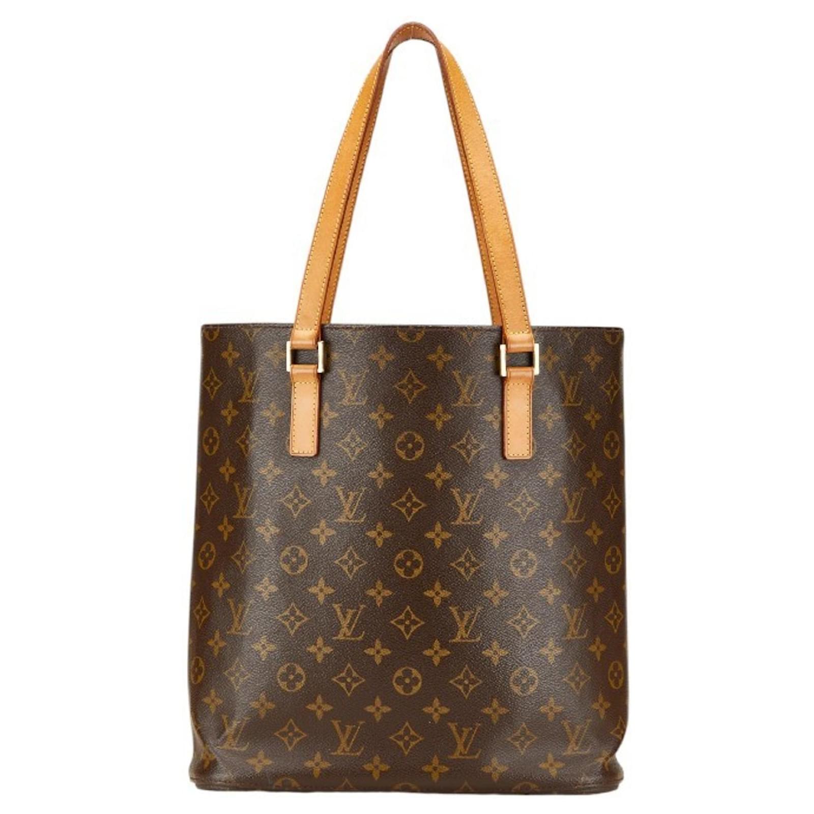 Louis Vuitton Monogram Vavin GM Shoulder Bag Brown Leather Plastic ref ...