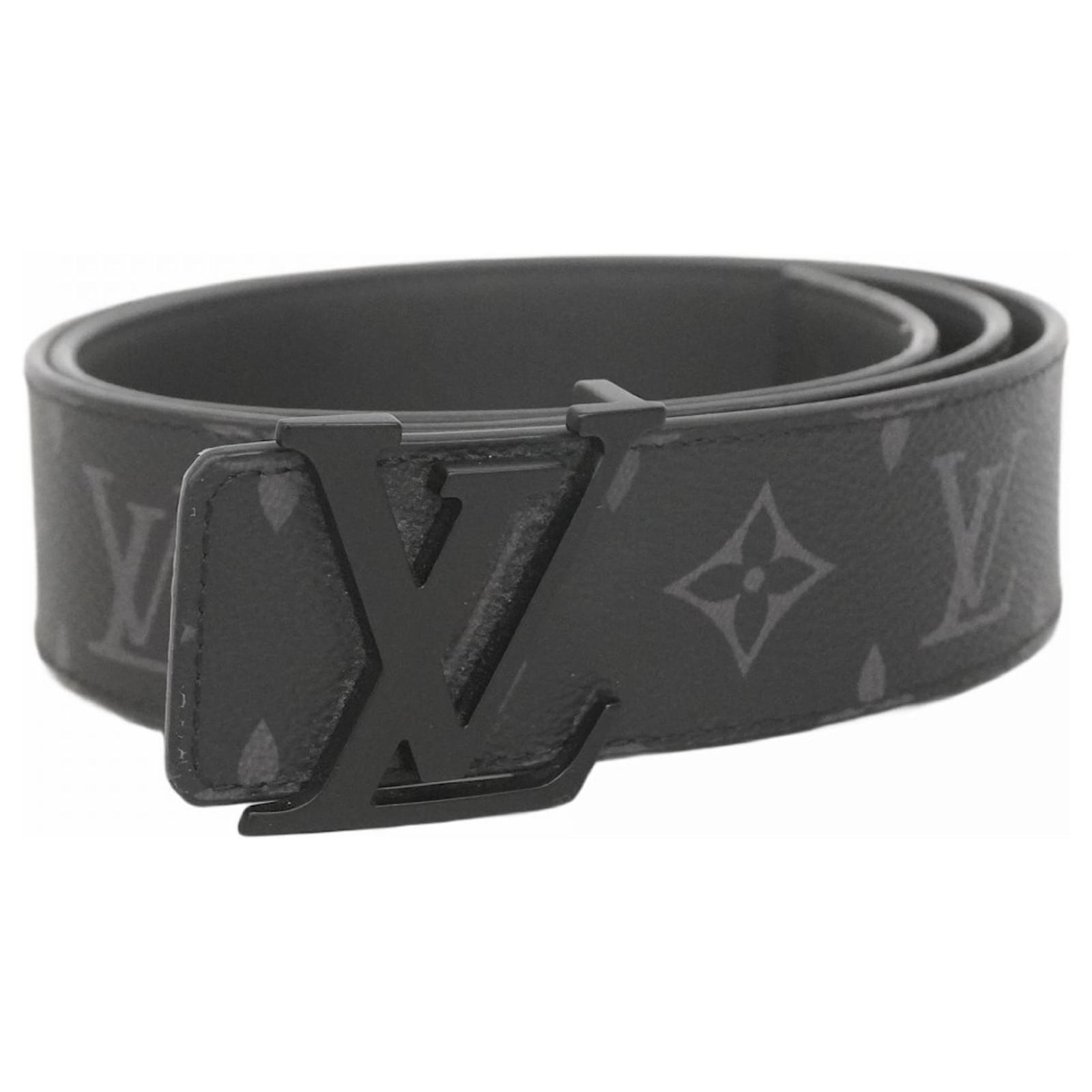Louis Vuitton Monogram Eclipse Centurion Belt Black ref.2619918 - Joli ...