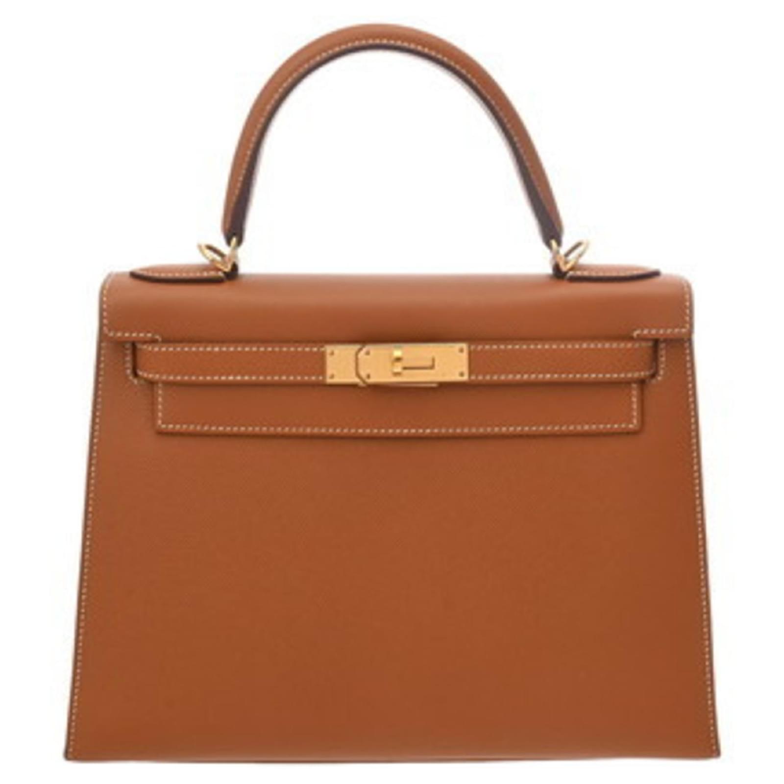 Hermès Hermes Kelly 28 Handbag Golden ref.2626056 - Joli Closet