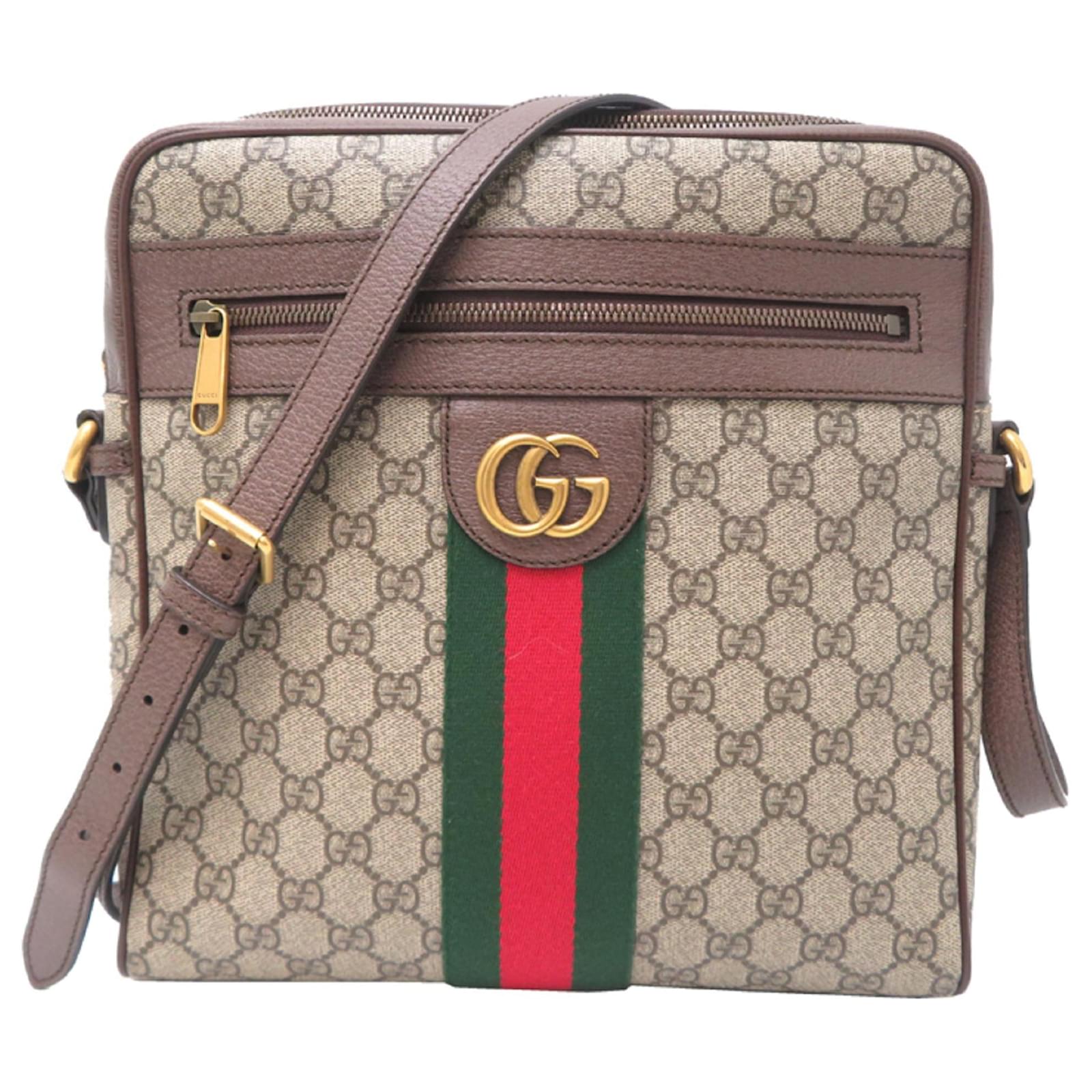 Gucci Ophidia GG Women's Shoulder Bag Beige Plastic ref.2627273 - Joli ...