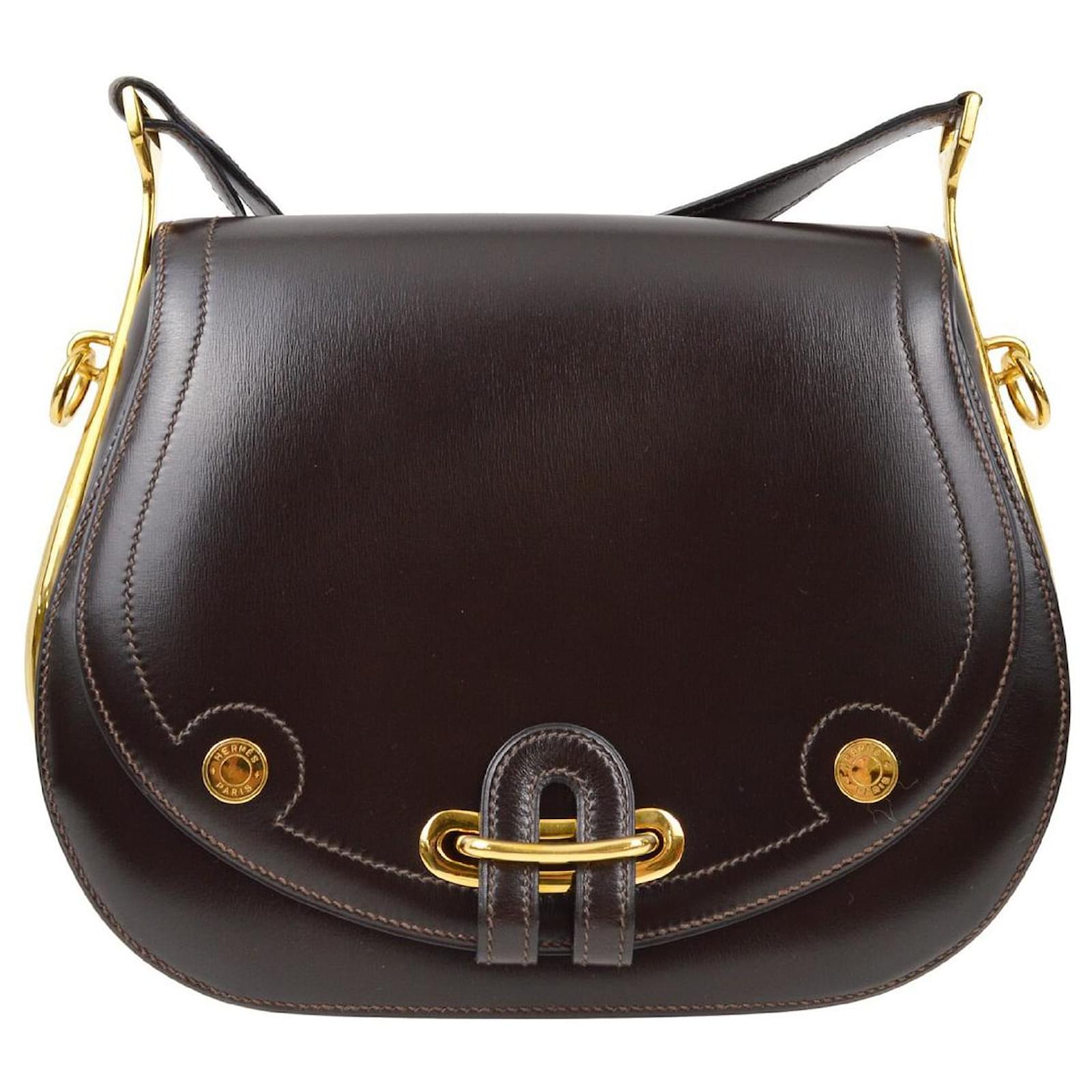Hermès Hermes Passe Guide Shoulder Bag Box Calf Small (Sold) - Joli Closet