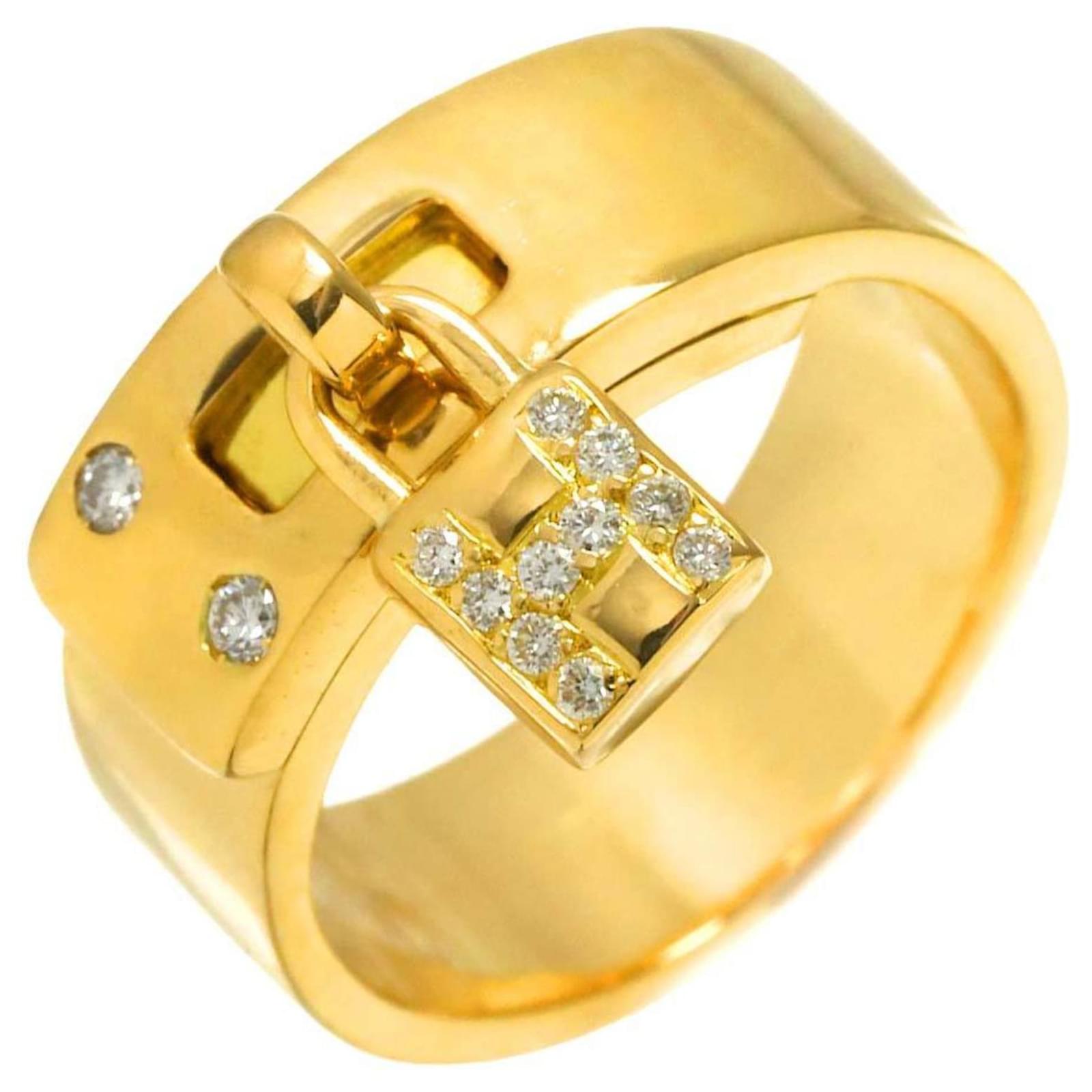 Hermès Kelly Cadena Ring Yellow gold ref.2630972 - Joli Closet