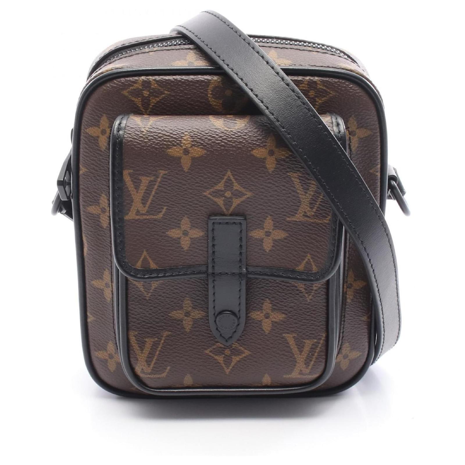 Louis Vuitton Christopher Wearable Wallet Monogram Macassar Shoulder ...
