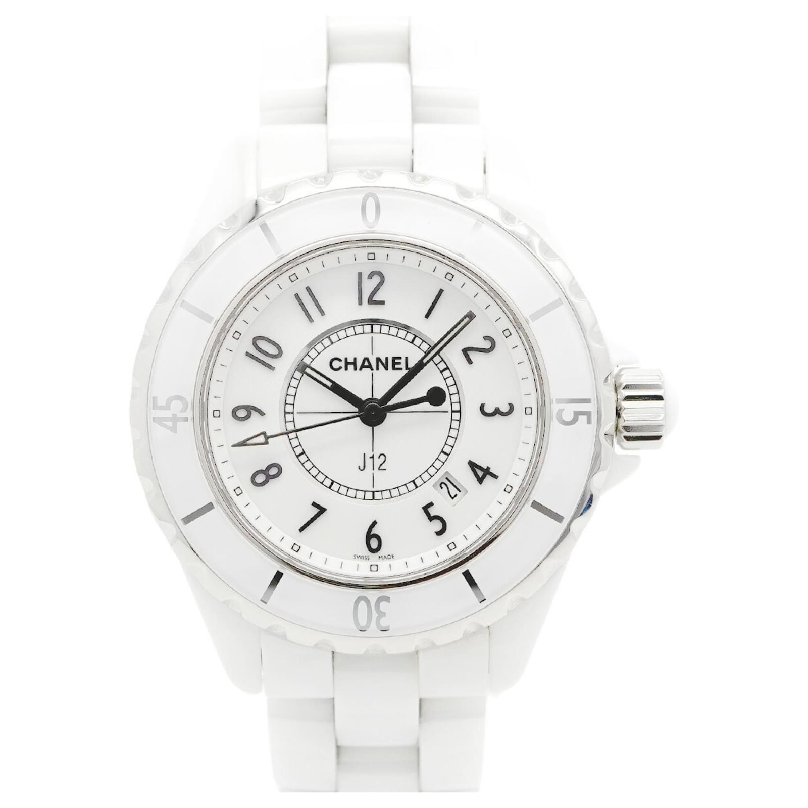 Chanel J12 H0968 White Dial Women's Wristwatch ref.2632213 - Joli Closet