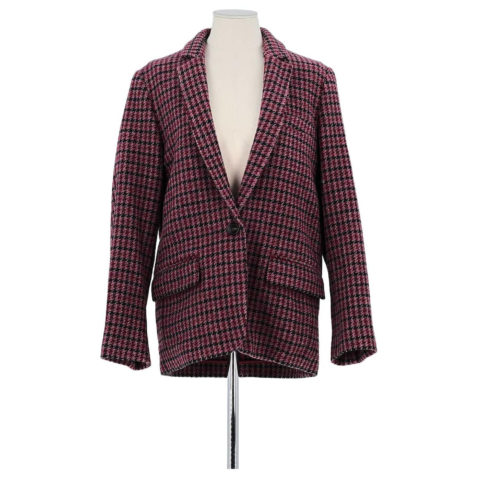 Isabel Marant Red wool blazer ref.2633574 - Joli Closet