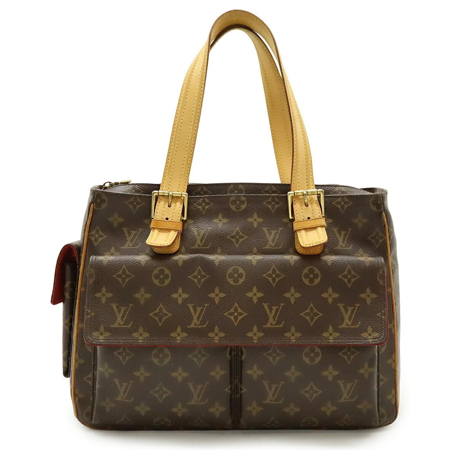 Louis Vuitton Monogram Multiply Cite Tote Bag Brown Patent leather ref ...