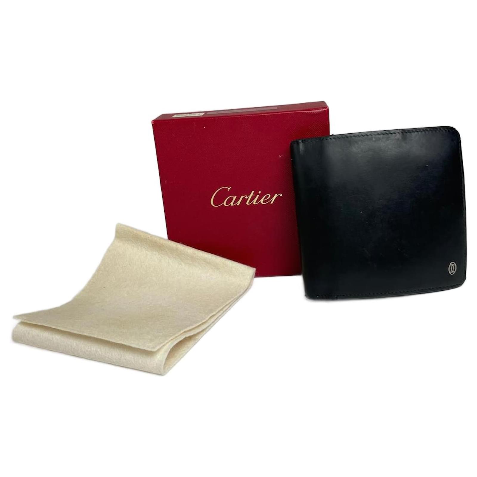 Vintage Cartier Flapable Patent Leather Wallet black ref.2637293 - Joli ...