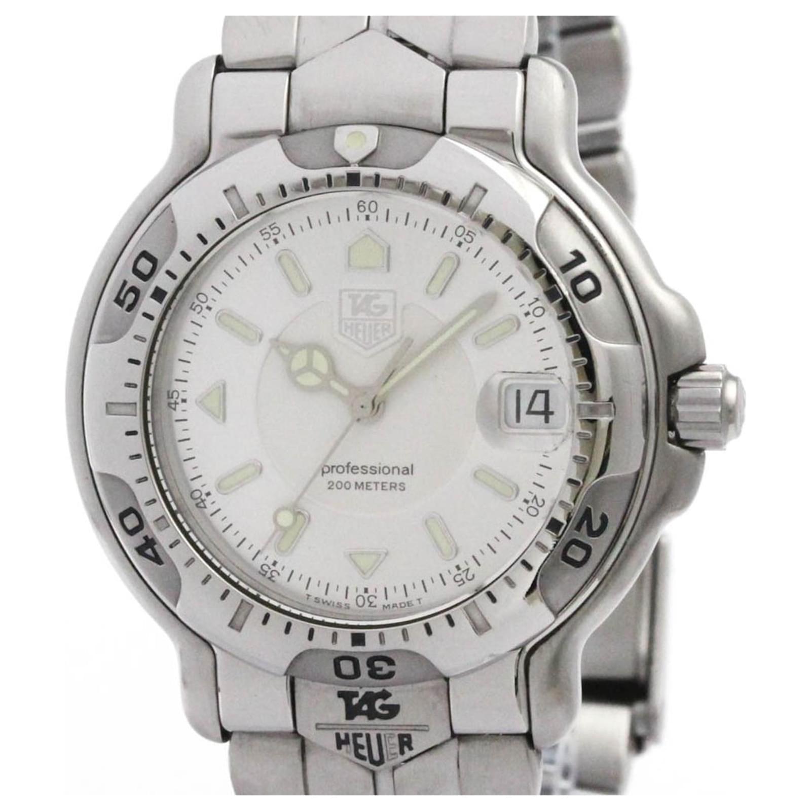 TAG HEUER 6000 Pro 200M Steel Quartz Mid Size Watch WH1113 ref.2639945 ...