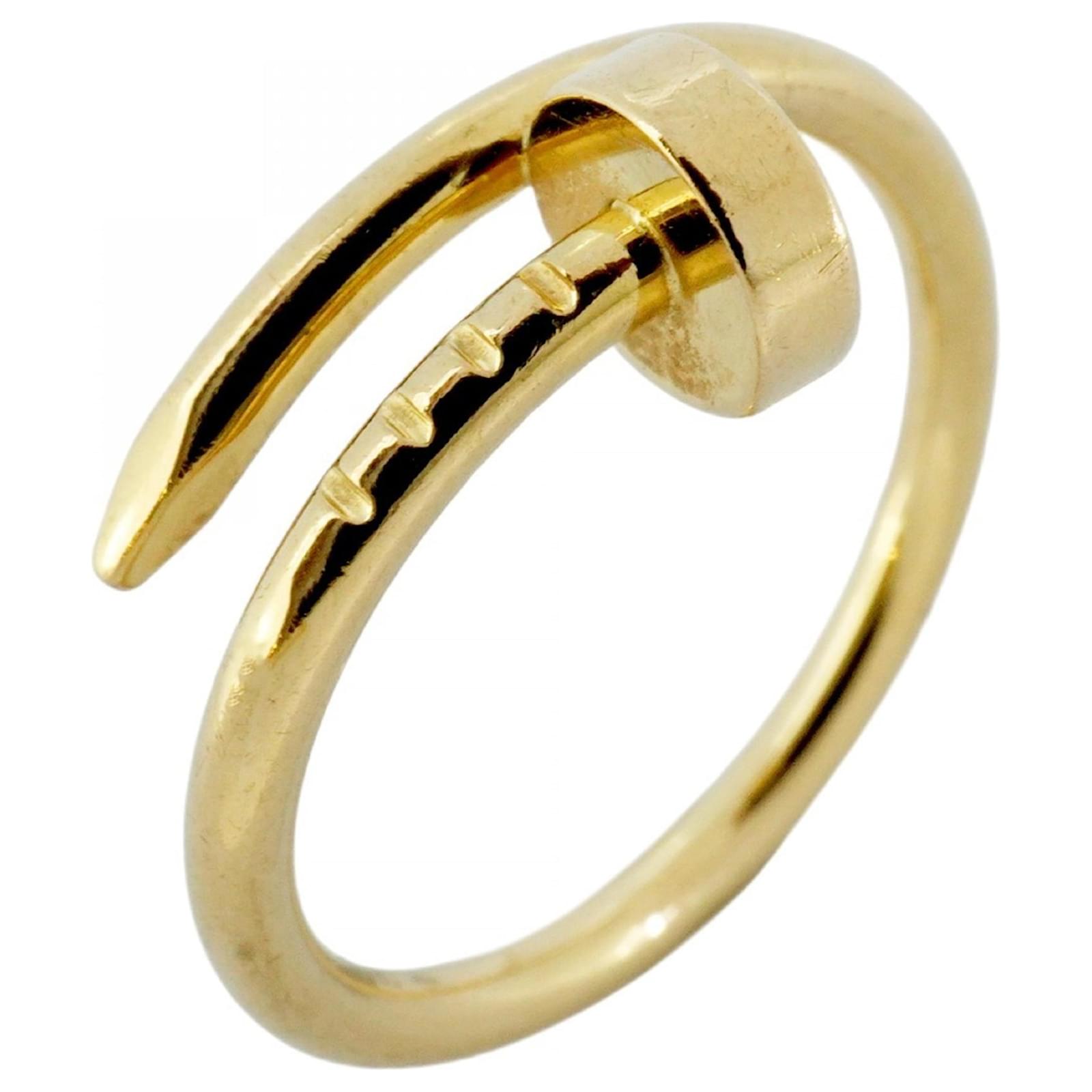 Cartier Juste un Clou Small Ring Yellow gold ref.2644660 - Joli Closet
