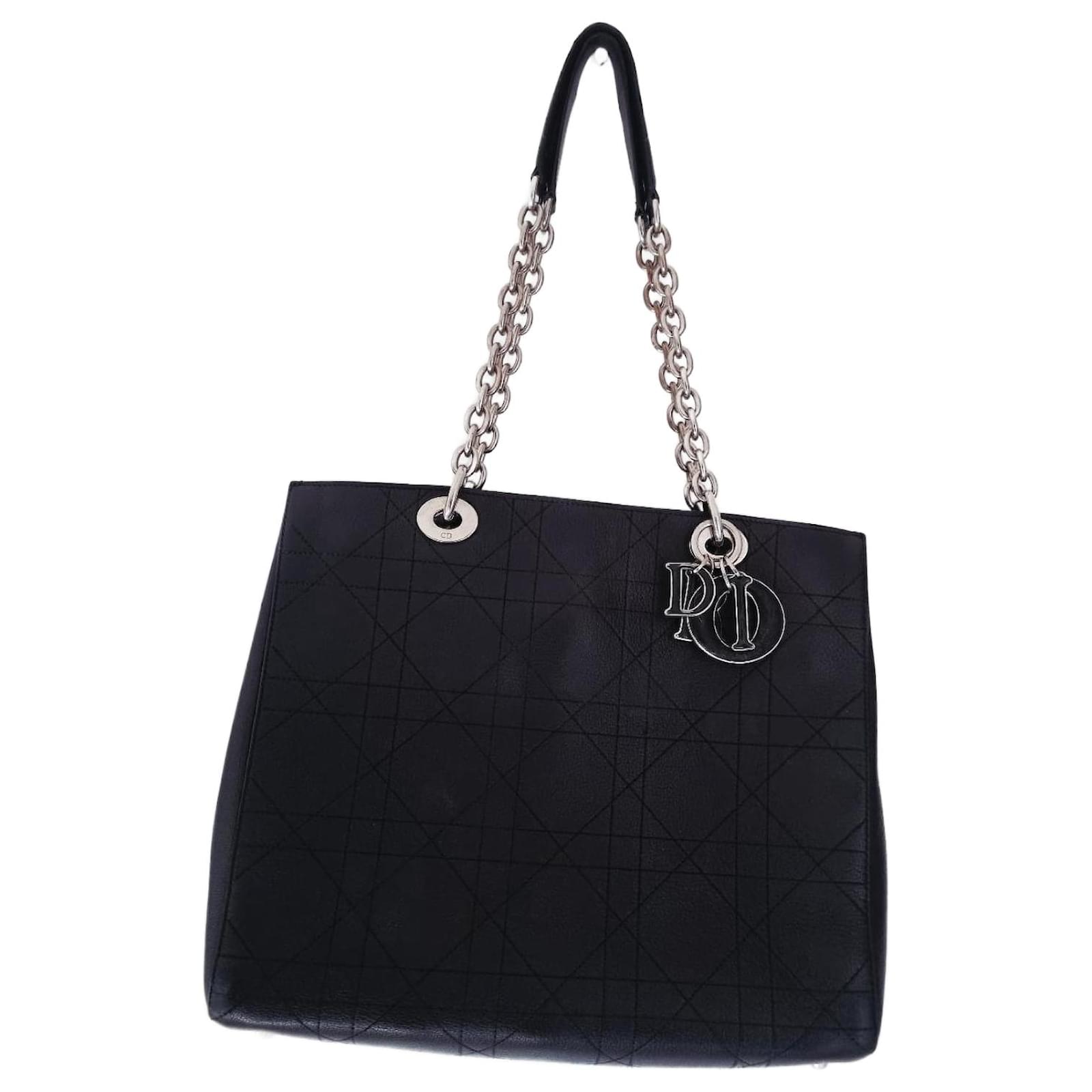 Christian Dior ULTRADIOR Black Leather Chain ref.2650000 - Joli Closet