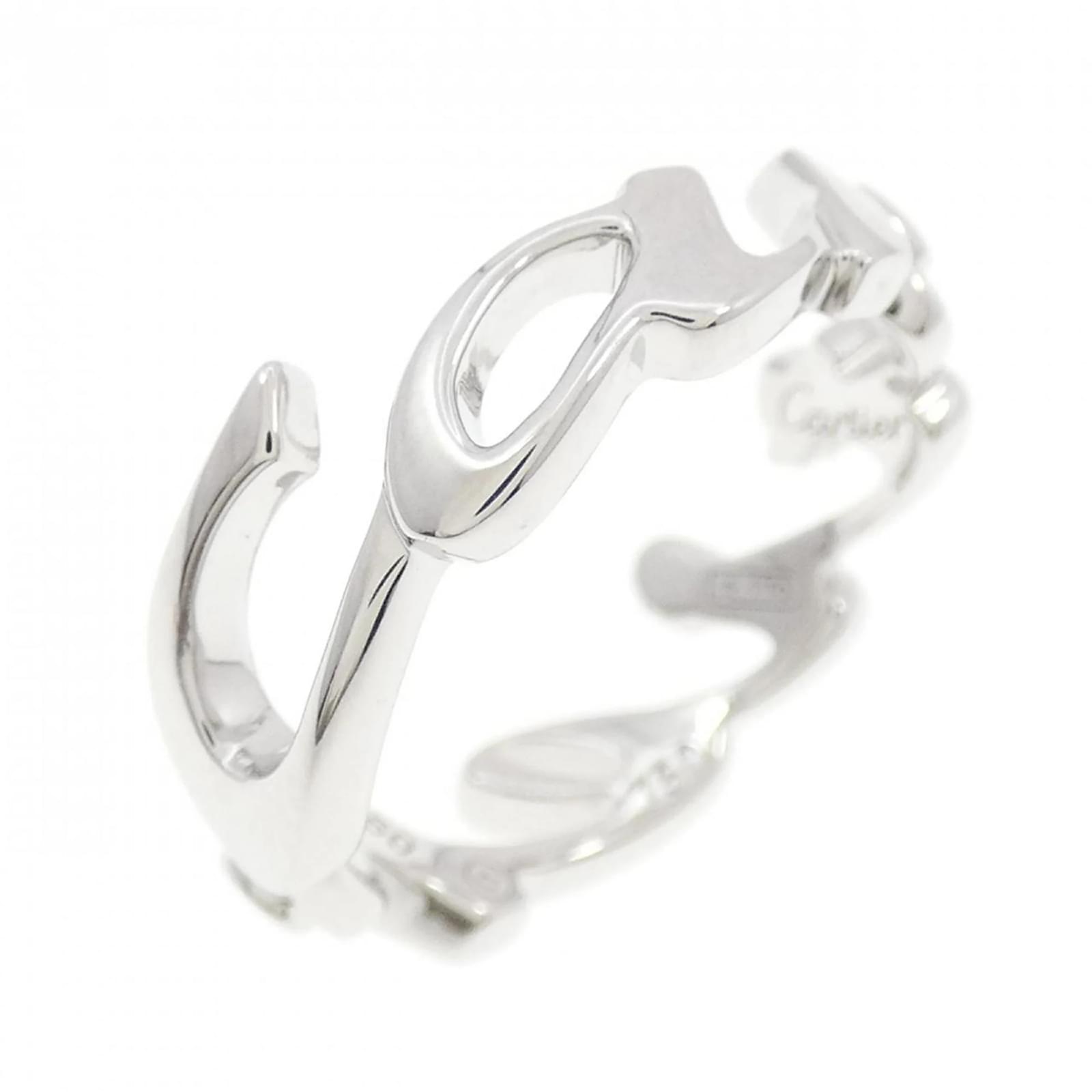 Cartier Signature 2004 Christmas Limited Edition Ring Golden White gold ...