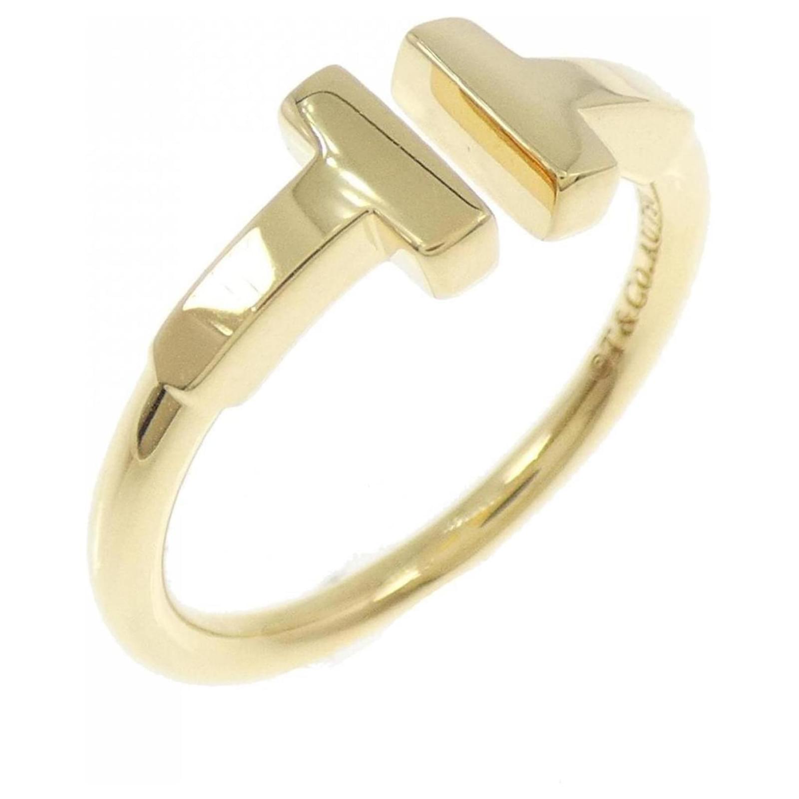 Tiffany & Co Tiffany T-Wire Band Ring Yellow gold ref.2658683 - Joli Closet
