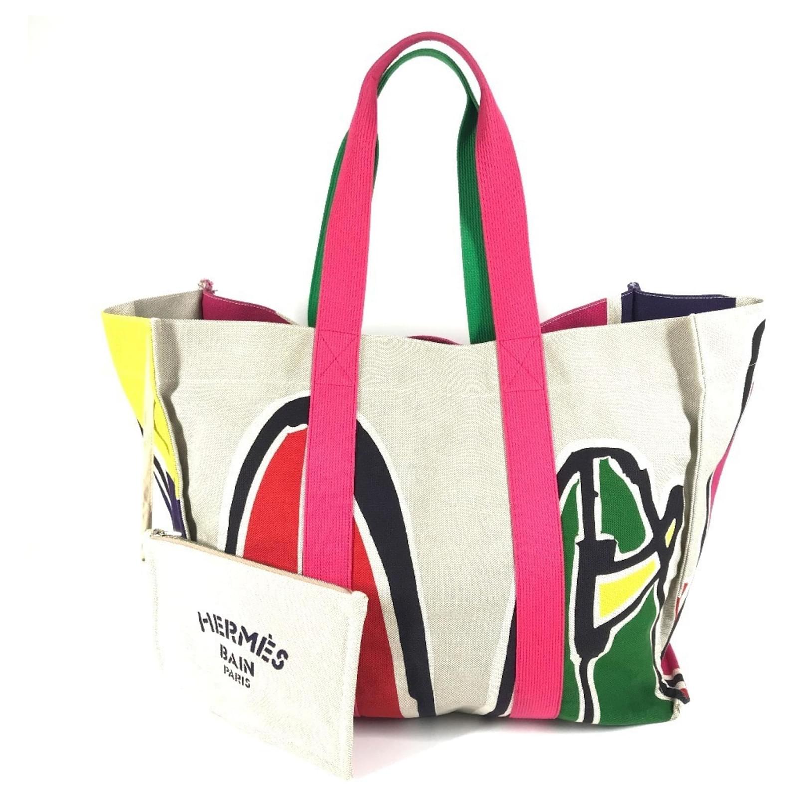 Hermès Hermes Multi-color Cotton Tote Bag Multiple colors ref.2659858 ...