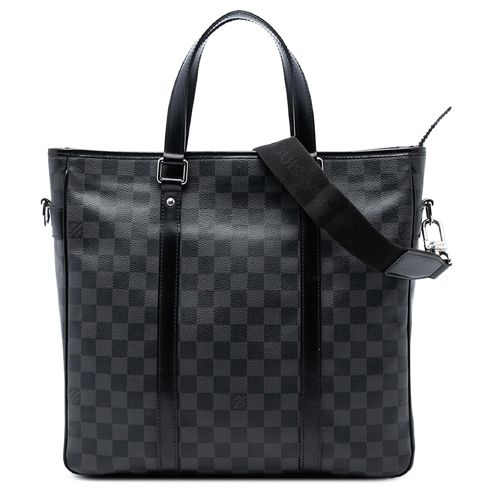 Louis Vuitton Black Damier Graphite Tadao PM Cloth Cloth ref.2675248 ...
