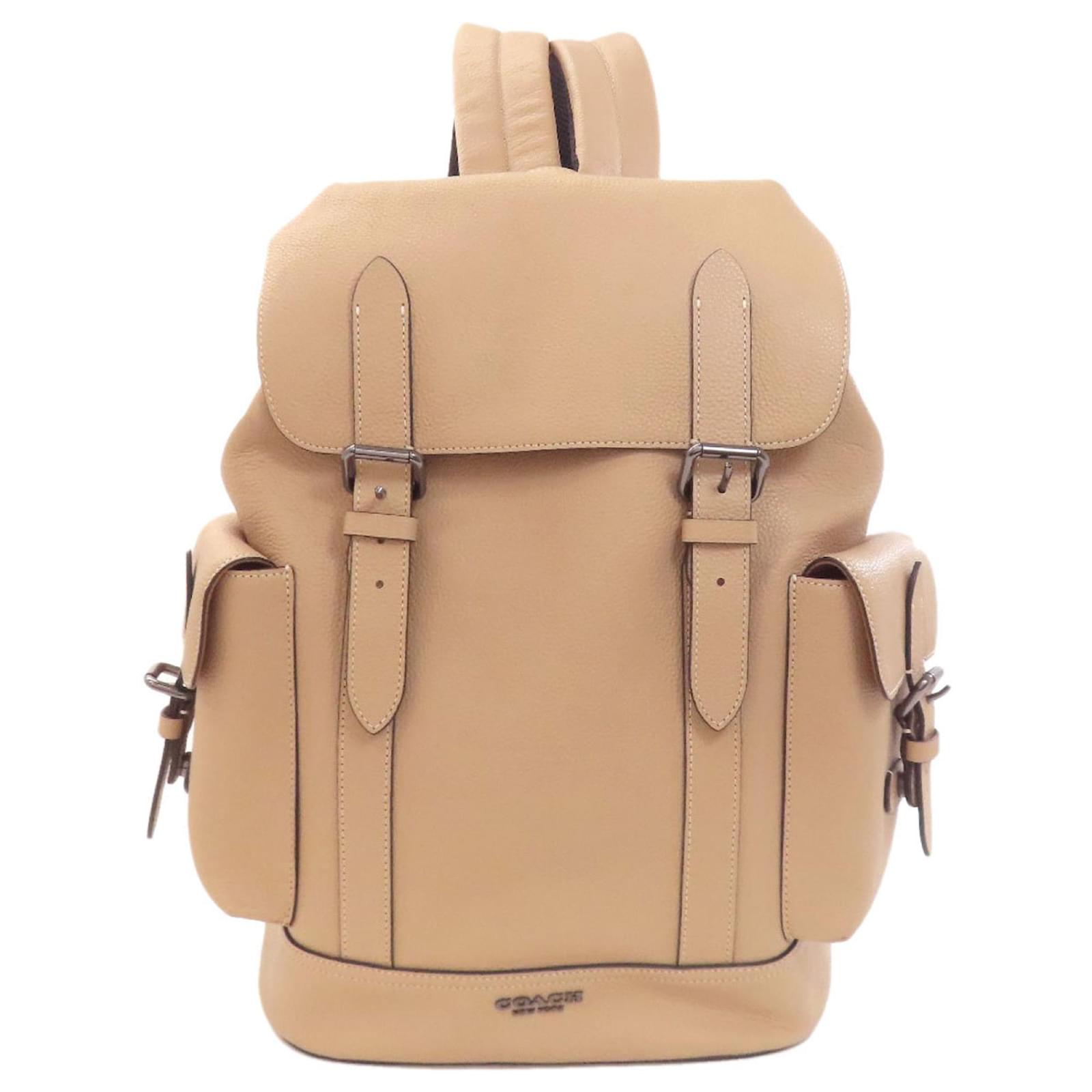Coach CB837 Hudson Leather Backpack Brown ref.2687298 - Joli Closet