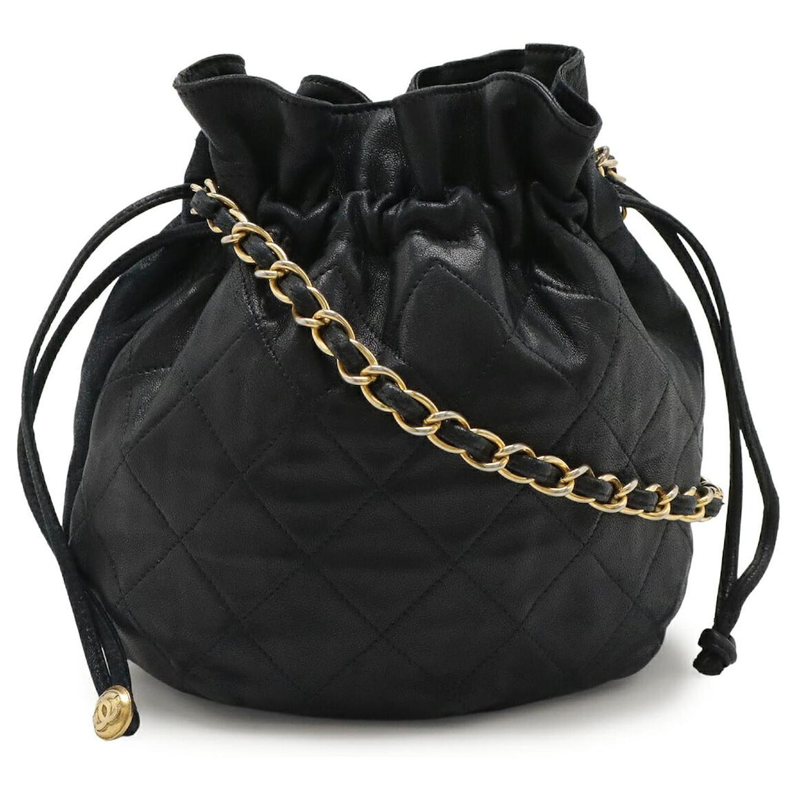 Sac Matelass Noir Style Chanel