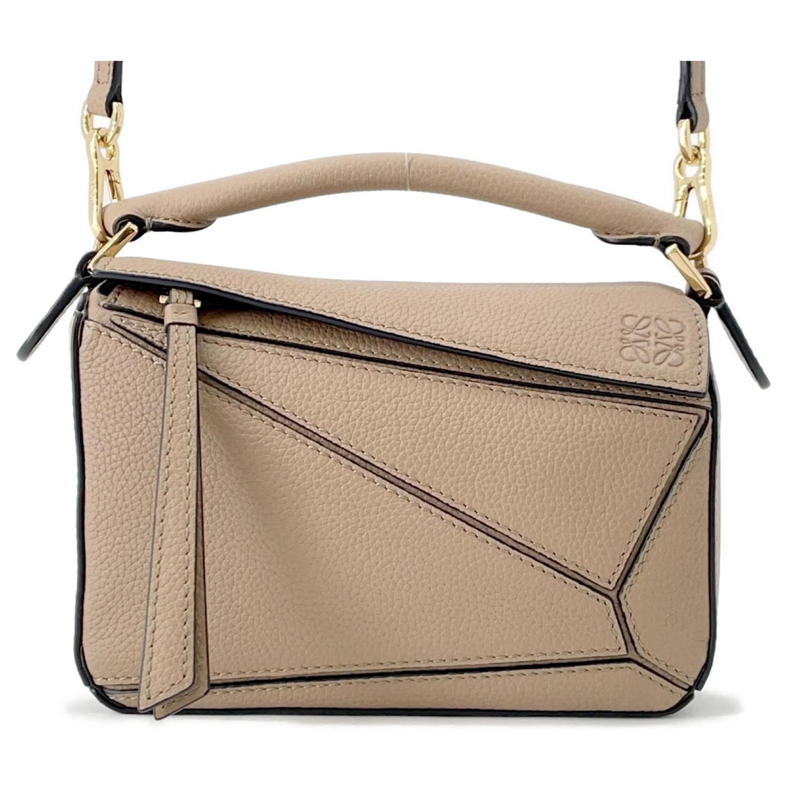 Loewe Mini Puzzle Bag Sand