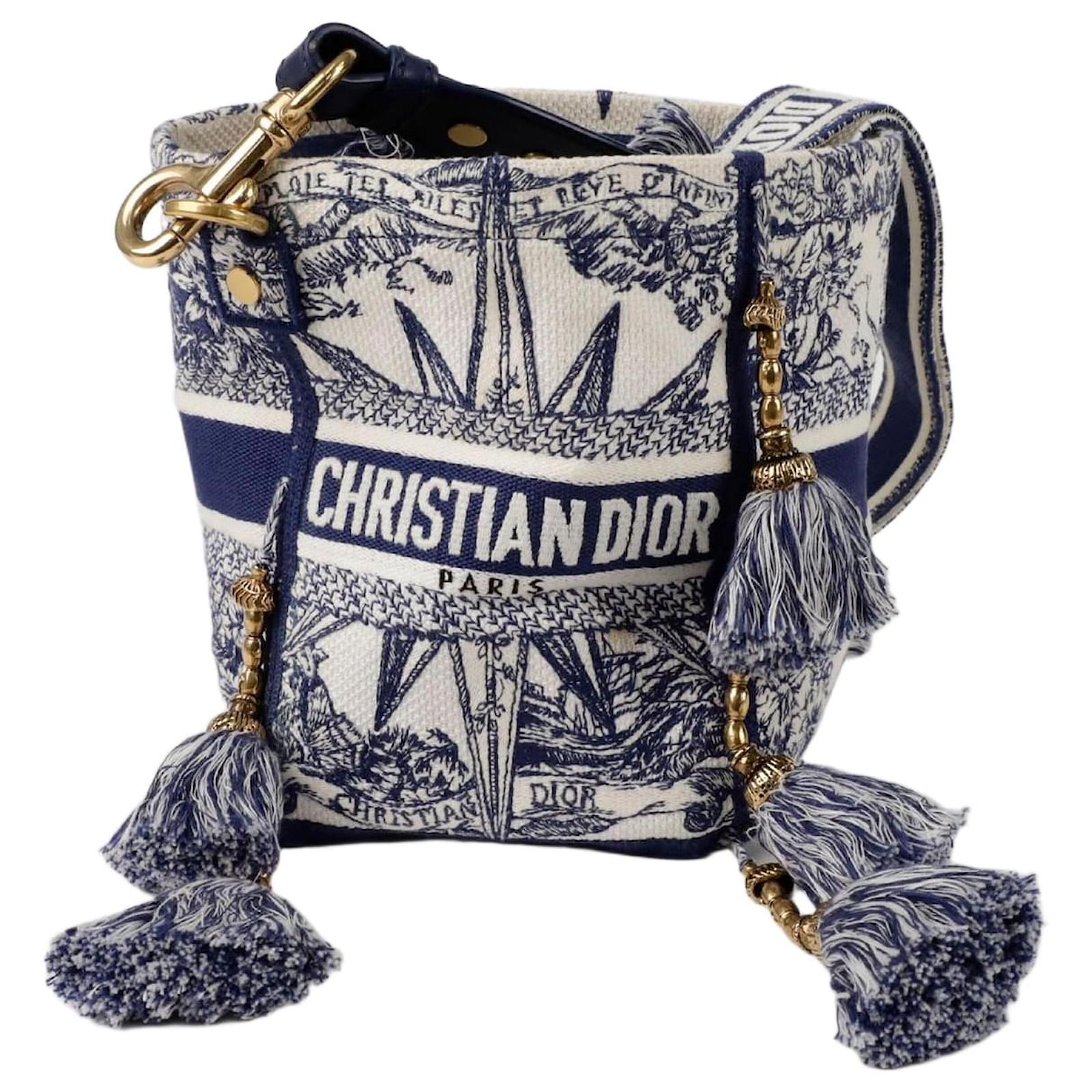 Dior Diable Bucket Shoulder Bag Blue ref.2752918 - Joli Closet