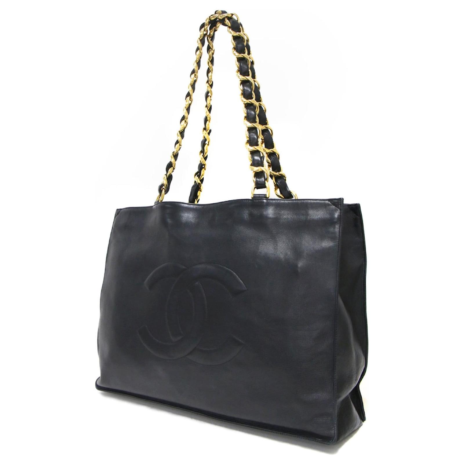 CHANEL Lamb Leather Coco Mark Tote Bag (Sold) - Joli Closet