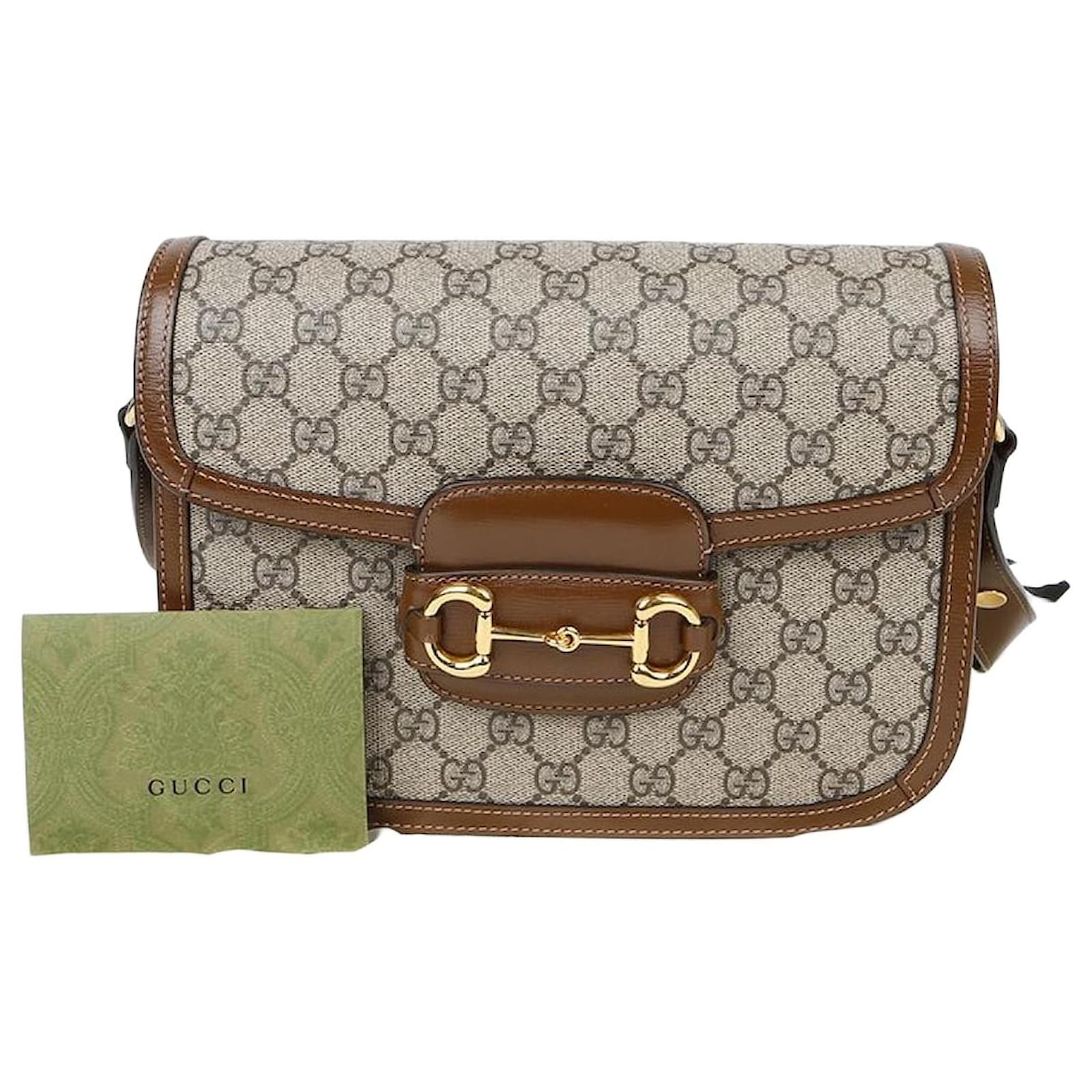Gucci Horsebit Small Shoulder Bag Brown ref.2762517 - Joli Closet