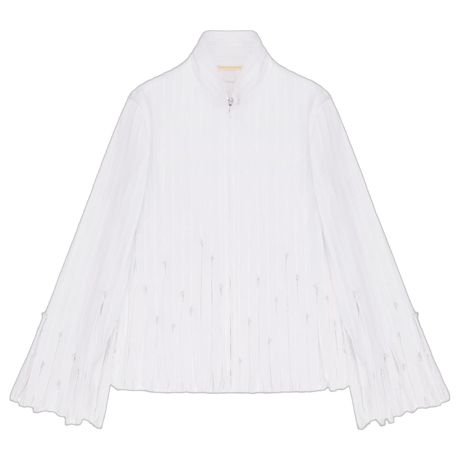 Carol Christian Poell SS00 Zipper Jacket White ref.2791676 - Joli Closet