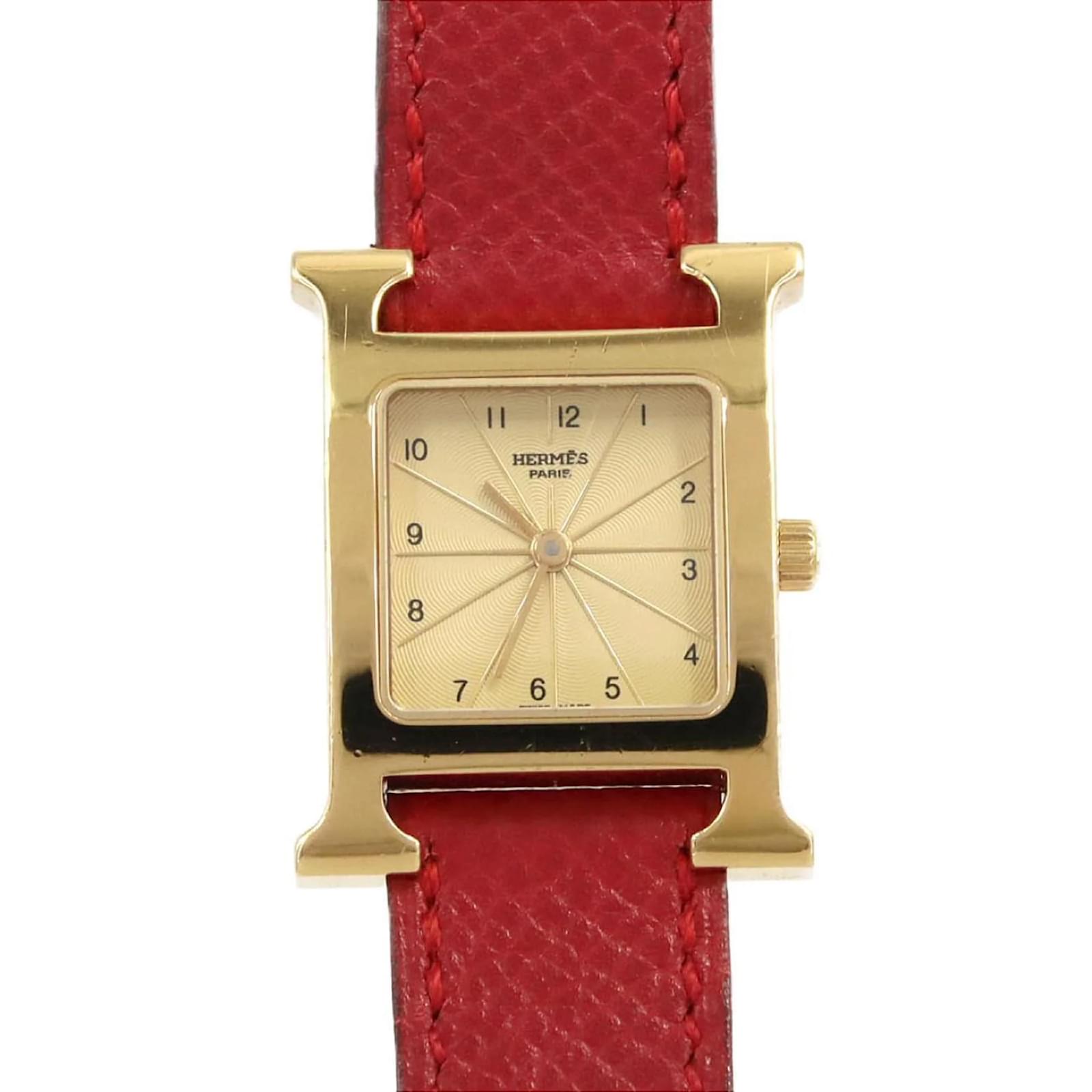 Hermès H Watch GP HH1.201 Quartz Wristwatch ref.2817668 - Joli Closet