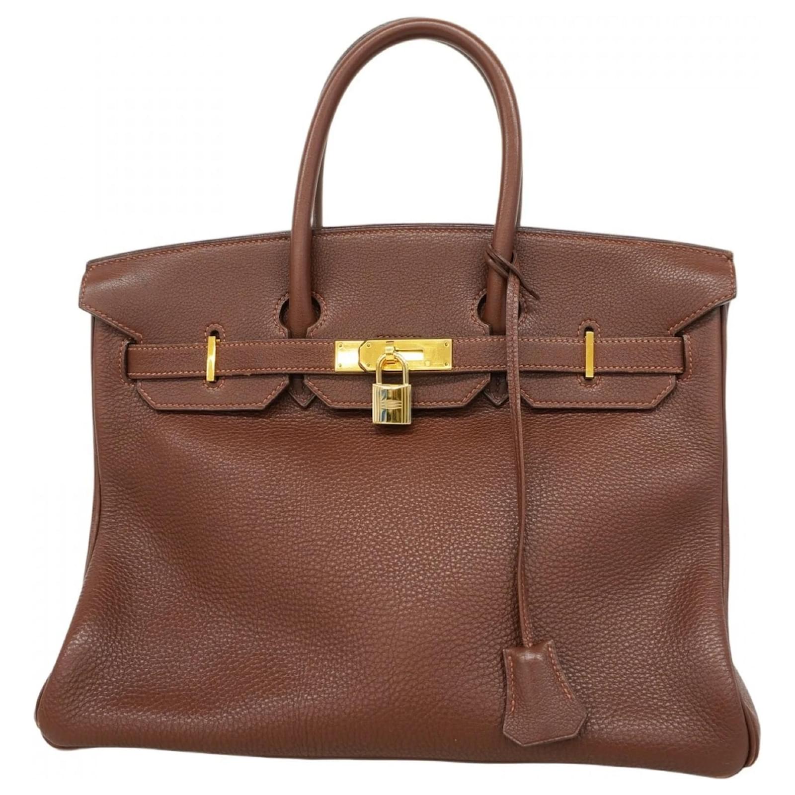 Hermès Hermes Birkin 35 Togo Noisette Handbag (Sold) - Joli Closet